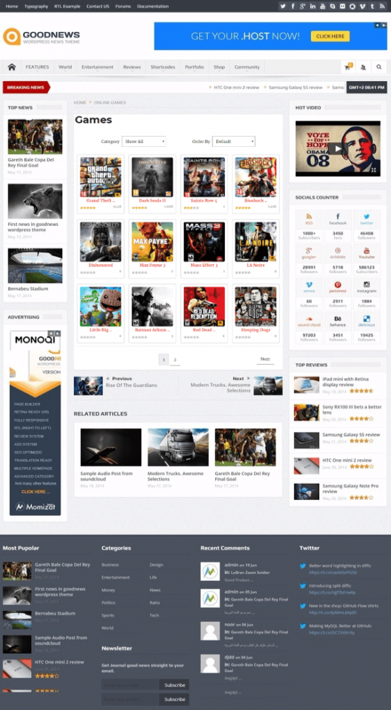 MyArcade Theme Integration » MyArcadePlugin